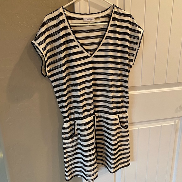 Calvin Klein | Swim | Calvin Klein Beach Pool Bathing Suit Cover Up ...